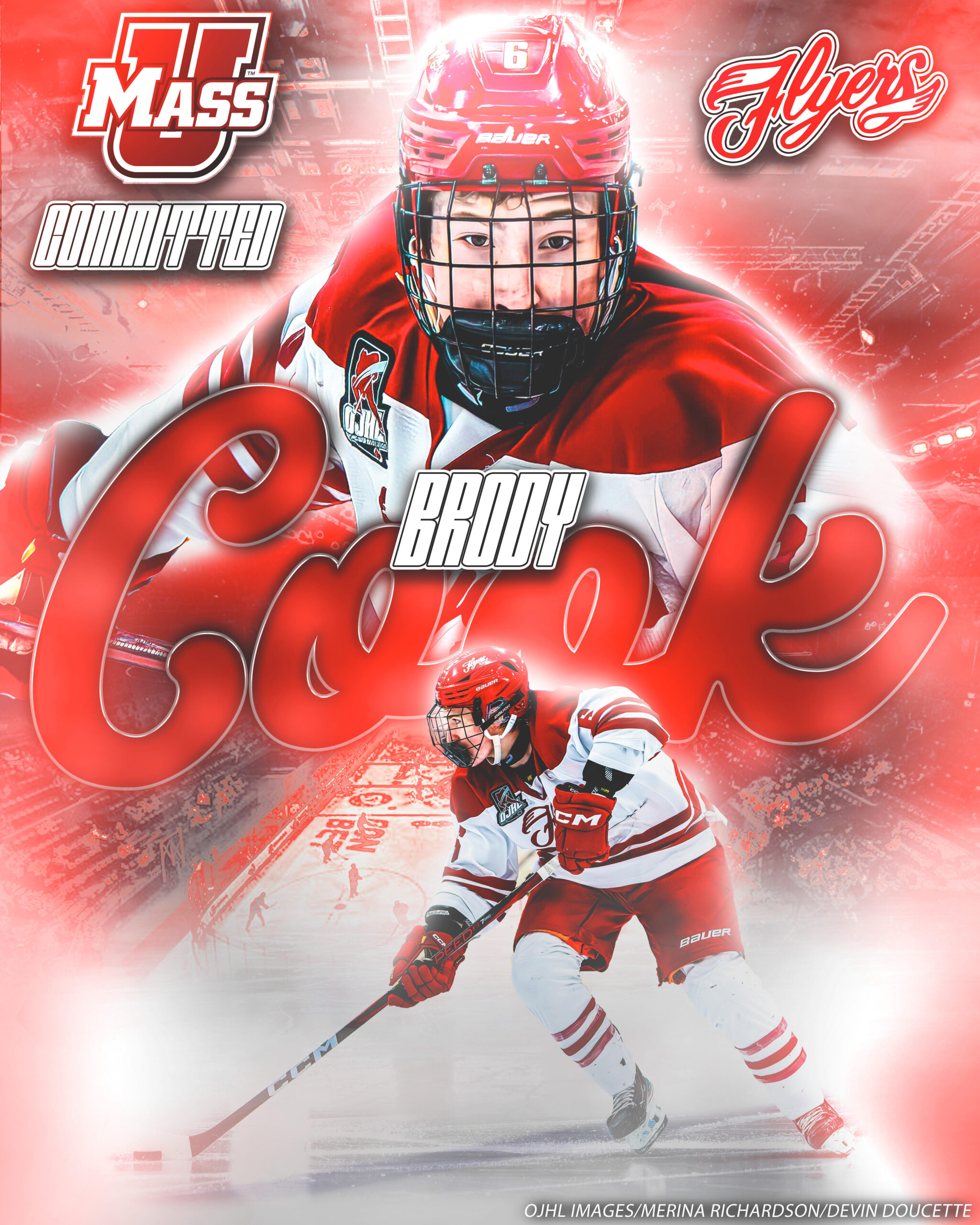 Cook Makes D1 Commitment To UMass | Leamington Flyers